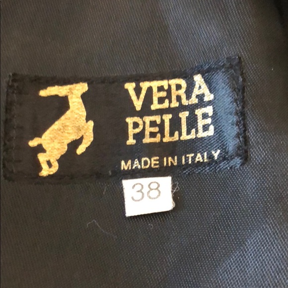 Vera Pelle | Jackets & Coats | Vera Pelle Italian Leather Jacket | Poshmark